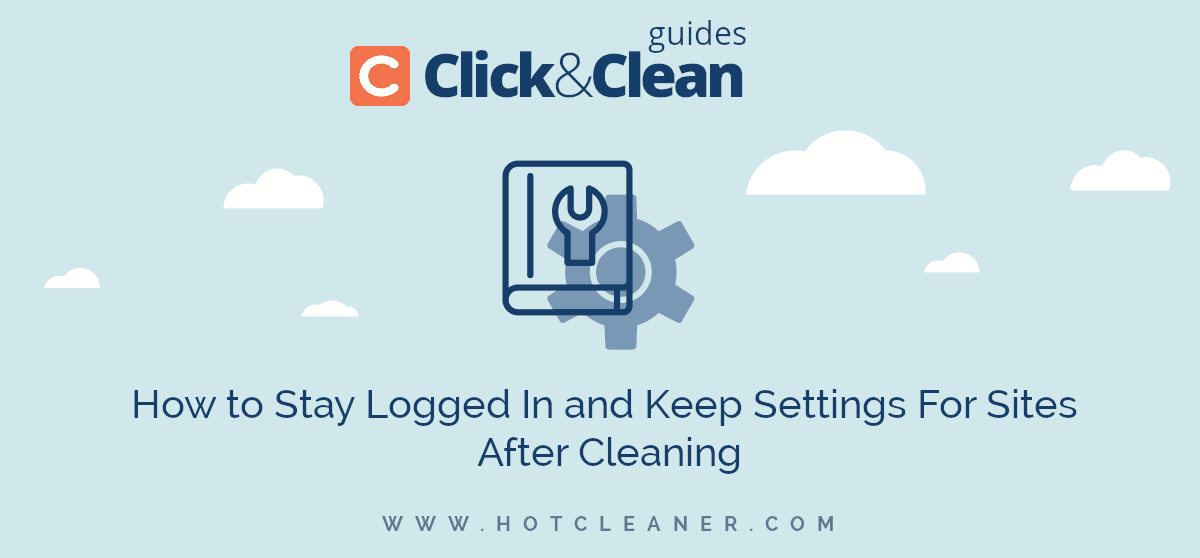 Stay Logged In - Keep Settings For Sites